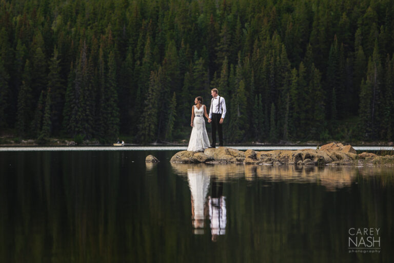 Pyramid Lake Resort Wedding - Jasper Wedding - Yori + Craig - careynash.com